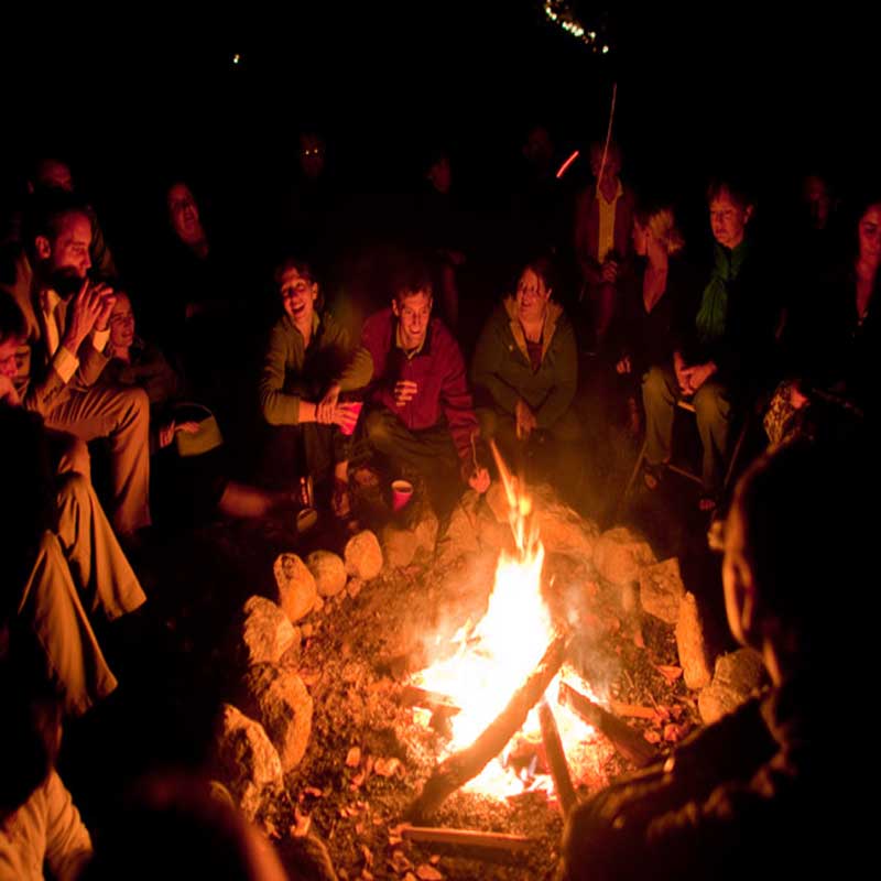 Dinner, Bonfire and Music on the Farm - River Cottage Farm
