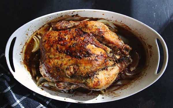 Rosemary and Maple Syrup Roasted Chicken - River Cottage Farm